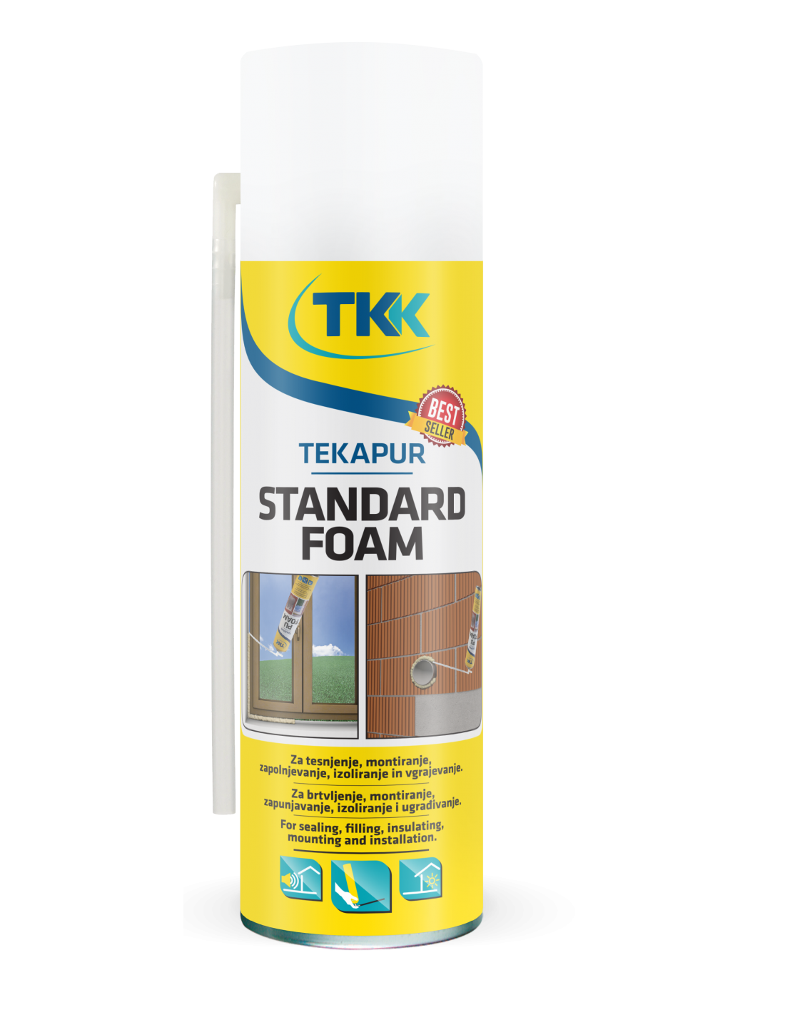 Tekapur standard spuma poliuretanica spray 750ml